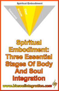 Spiritual Embodiment: 3 Crucial Stages Of Body-Soul Integration ...