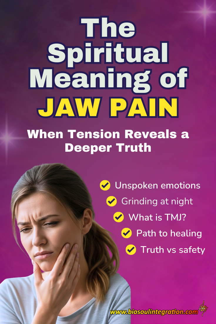 Spiritual Meaning of Jaw Pain: Heal the Truth vs. Safety Conundrum ...